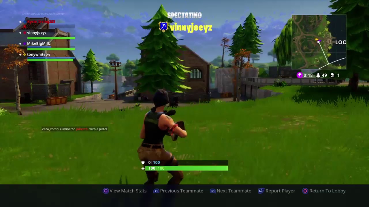 Kyrie_Irving283's Fortnite Gameplay - YouTube