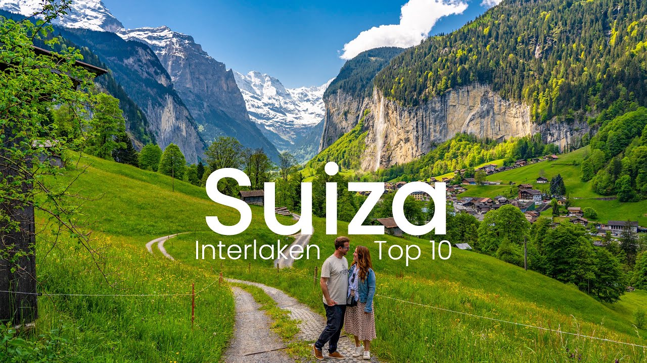 SUIZA - Los paisajes más bonitos 💚 Qué ver en Interlaken - YouTube