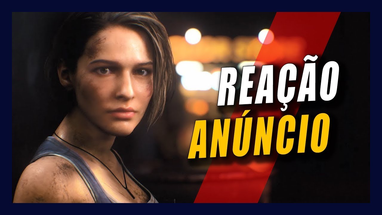 RE3 REMAKE: Reação Trailer Anúncio Oficial em PT-BR, Gameplay, Novas ...