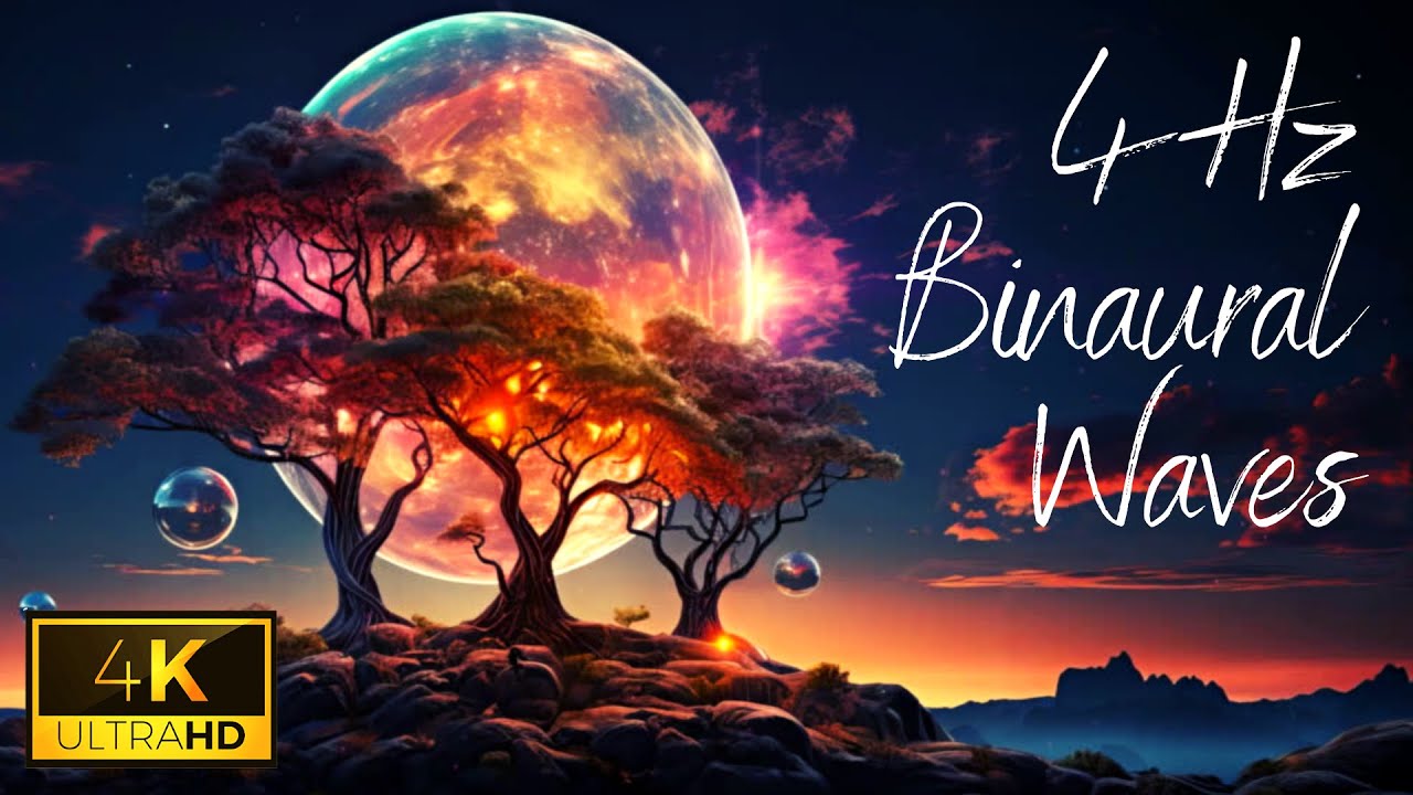 Serenity Unleashed: Binaural Waves at 4Hz for Deep Sleep and Relaxation ...