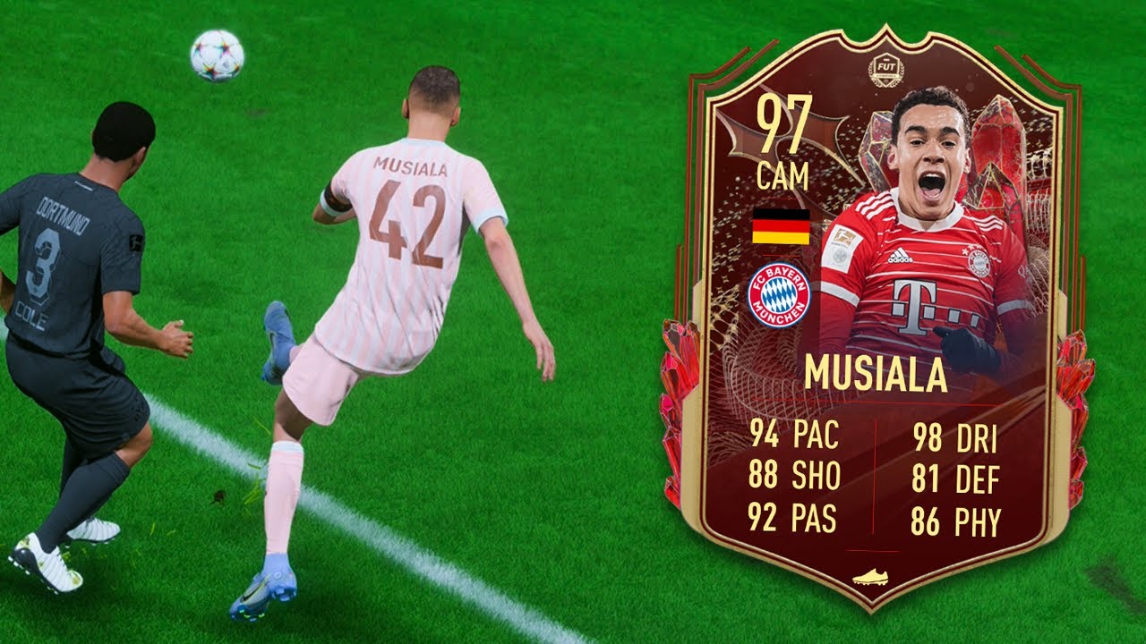 Der beste L2 Schuss im Game 🤯 Musiala TOTS Player Review 🇩🇪 FIFA 23 - YouTube