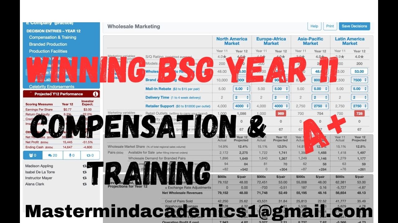 WINNING BUSINESS STRATEGY GAME YEAR 11 GUIDE [BSG] [2025] - YouTube