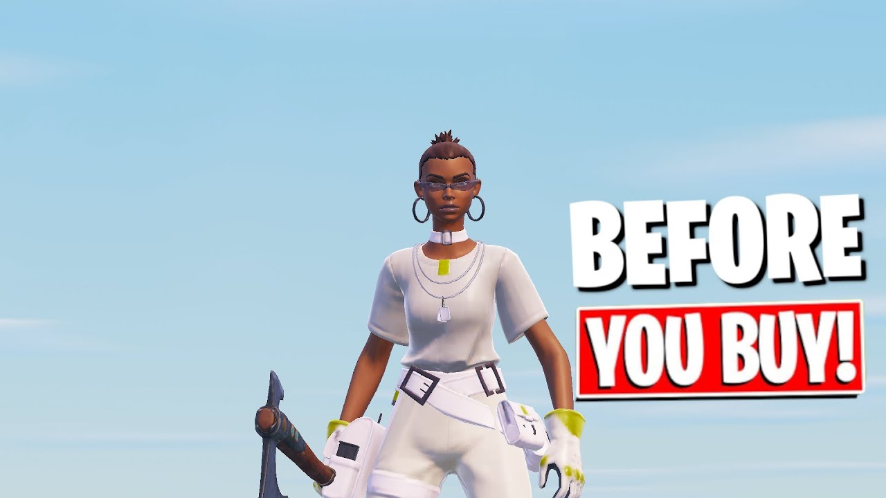 Simone Fortnite Skin Review - YouTube