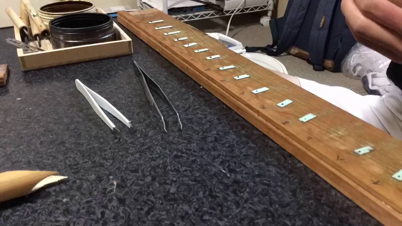 笙の洗い替え Maintenance of Japanese ancient musical instrument, "sho" - YouTube