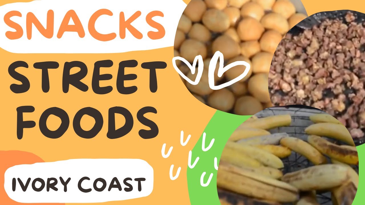 Ivory Coast Street Food | Cote d'Ivoire Snacks | West Africa Street ...