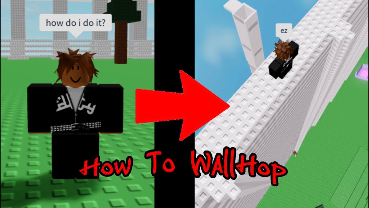 How To WallHop On Mobile - YouTube