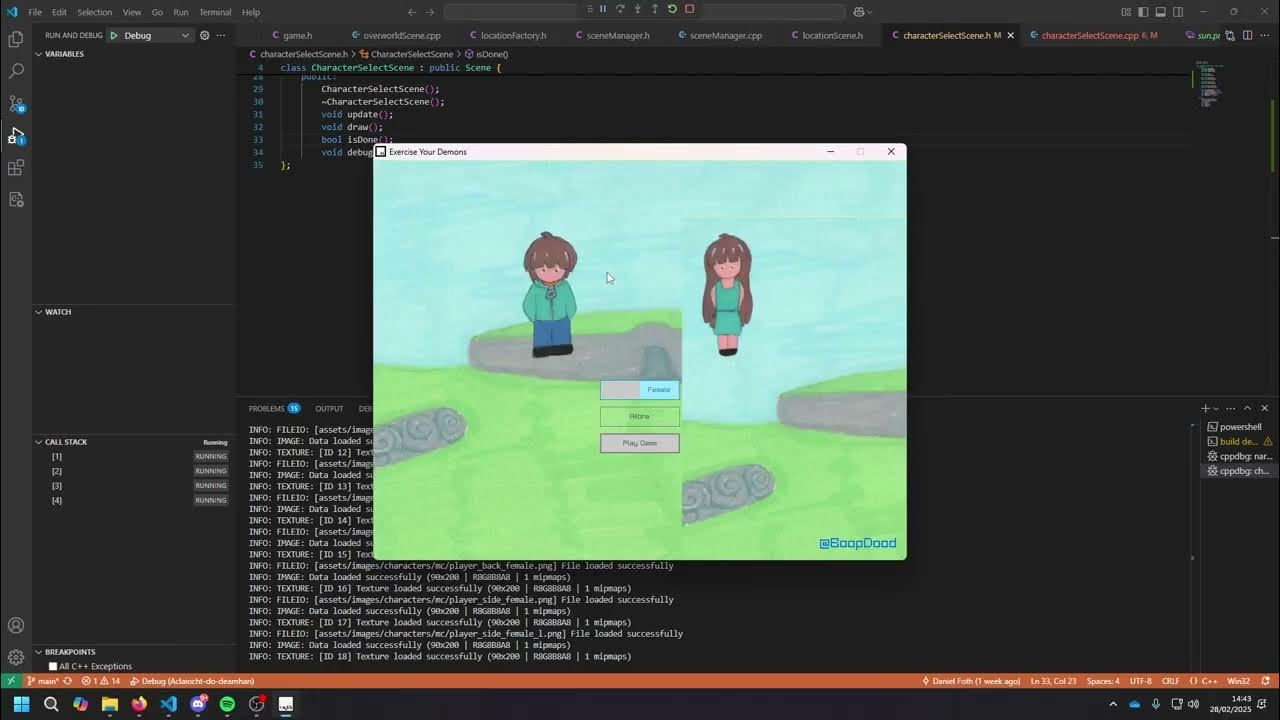 Exercise Your Demons - Raylib Game Development - pt 5 - Improving the visuals - YouTube