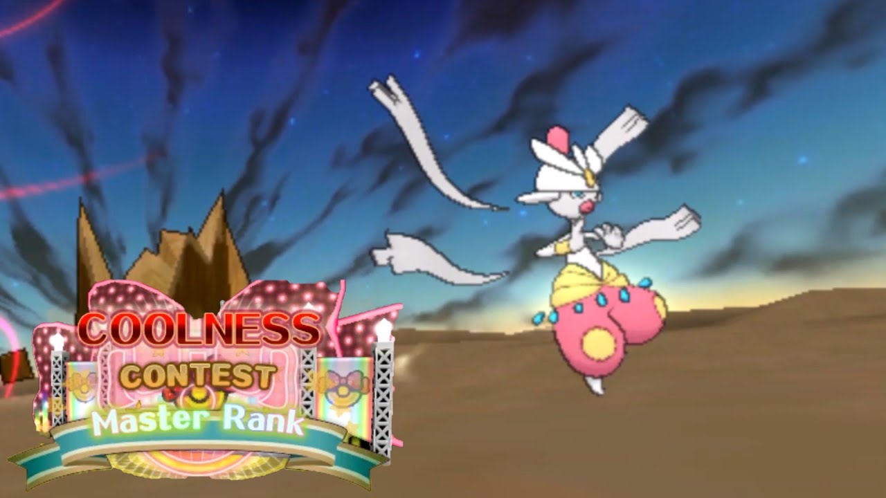 Pokemon Contest Cool Section To The Master Class - YouTube