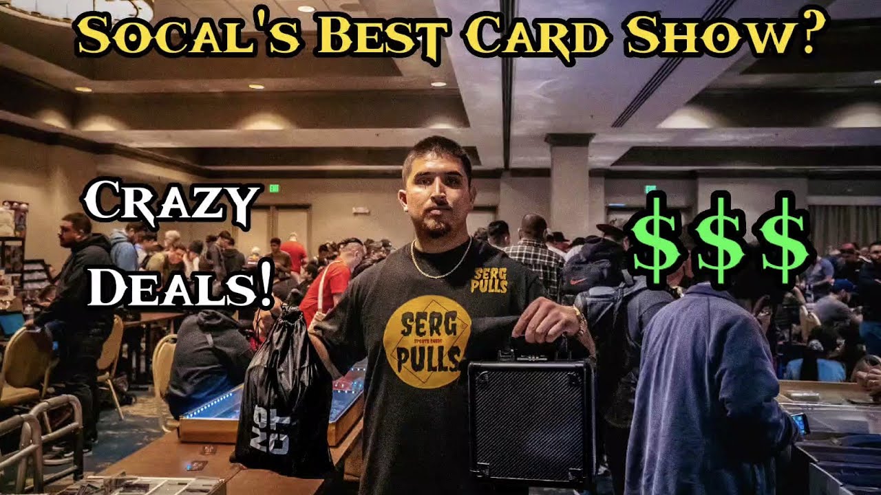 THE PREMIER SOCAL CARD SHOW WAS EPIC!! DEALS AND MORE! - YouTube