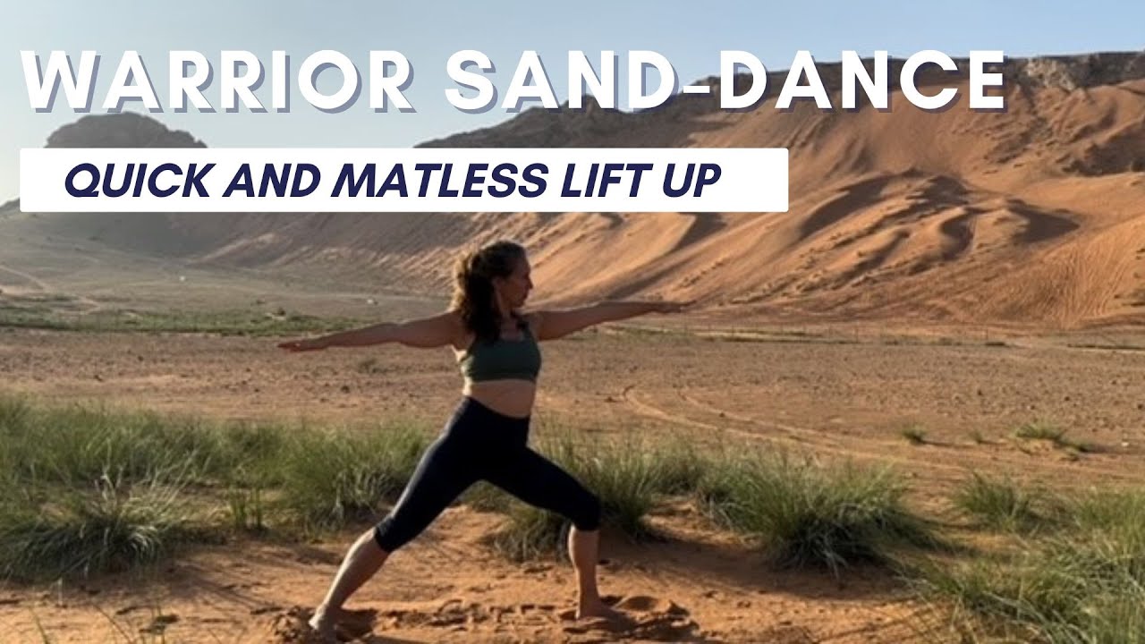 Warrior sand-dance (a quick fix for those days that you didn't come ...