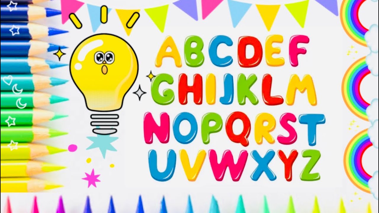 ABC ALFABETO PARA CRIANÇAS EM PORTUGUÊS - vídeo educativo - ensinar as ...