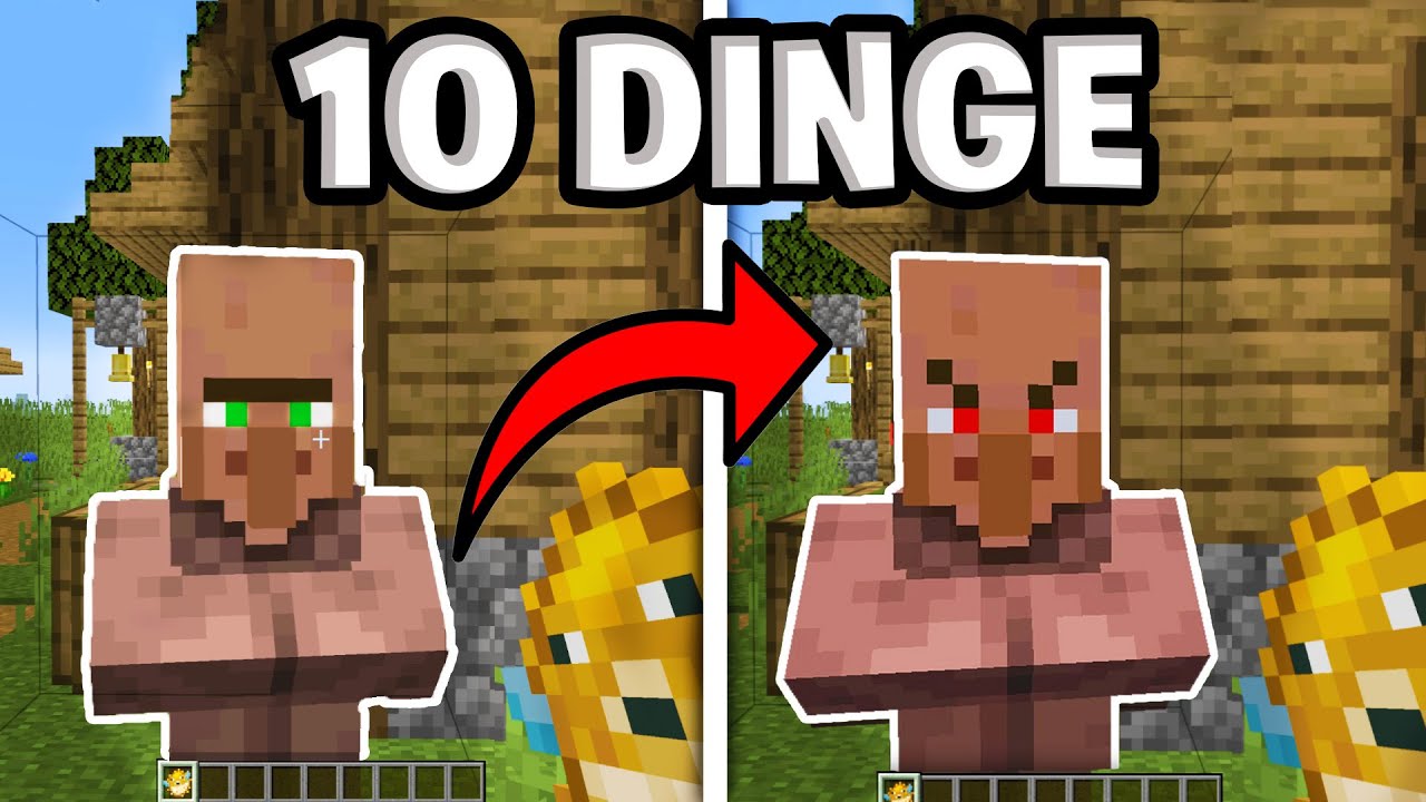 10 DINGE in MINECRAFT die du noch NICHT wusstest - YouTube