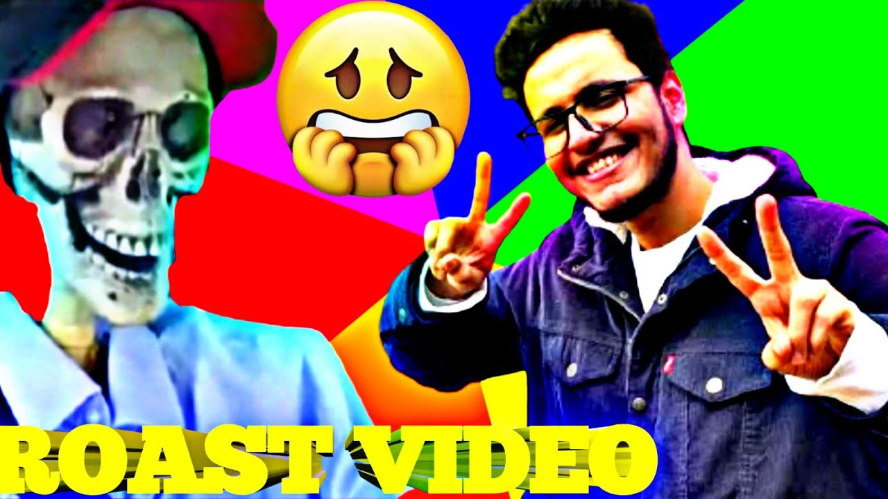 Skeleton roast @triggeredinsaan // Roast video 🤓 - YouTube