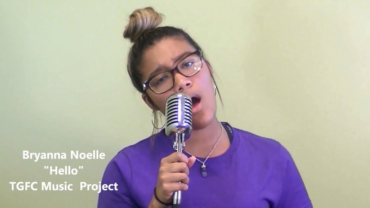 Hello - Adele (Reggae Cover) - 16 yr. old Bryanna Noelle - YouTube