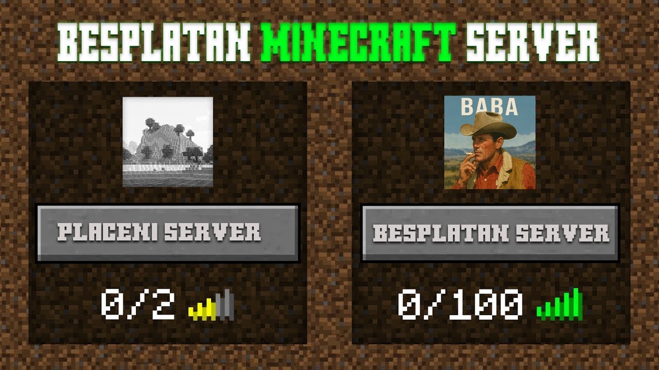 Kako NAPRAVITI Minecraft Server BESPLATNO i Igrati s Prijateljima ...