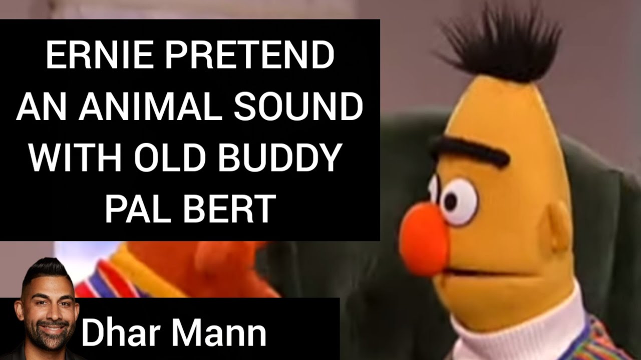 Ernie pretend an animal sound with old buddy pal Bert (G) | Dhar Mann ...