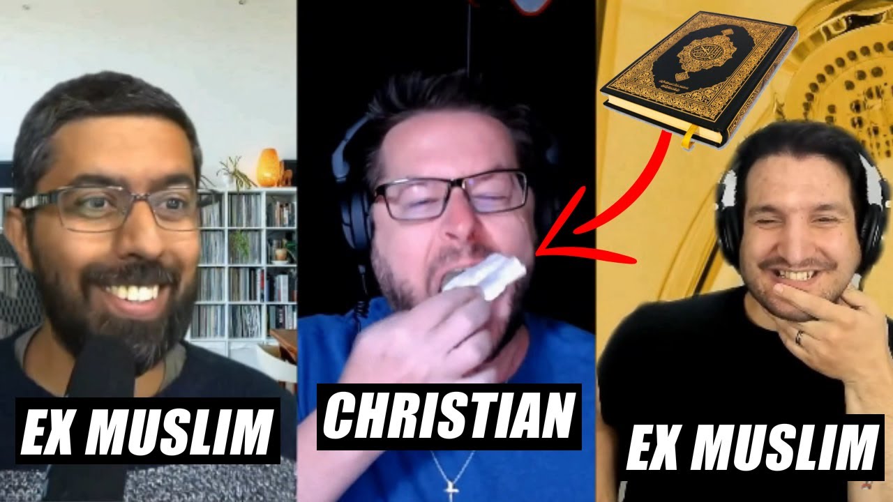 CHRISTIAN EATS QUR'AN & EX MUSLIMS LAUGH - YouTube