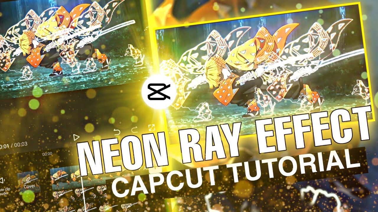 ADVANCED GLOWING/NEON RAYS/OUTLINE EFFECT LIKE AFTER EFFECTS | CAPCUT TUTORIAL AMV/EDIT - YouTube
