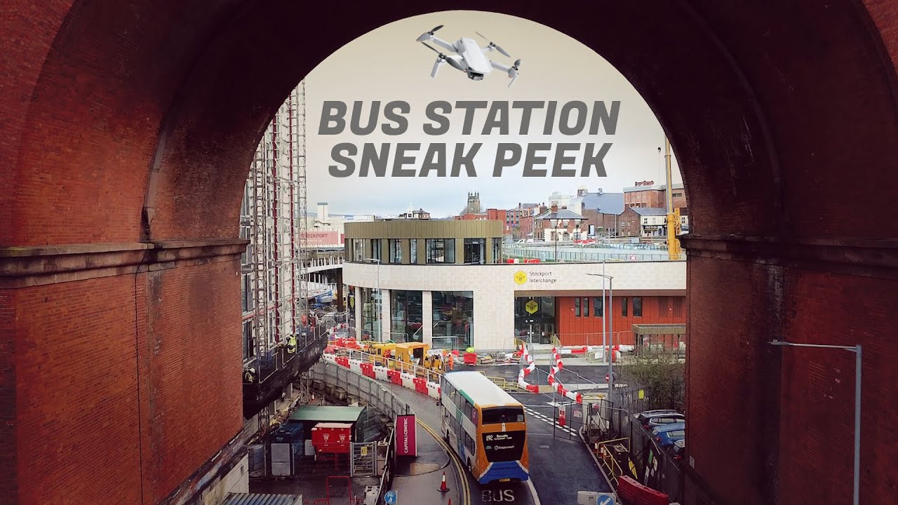 (Sneak Peek) Stockport Bus Station 2024 - YouTube