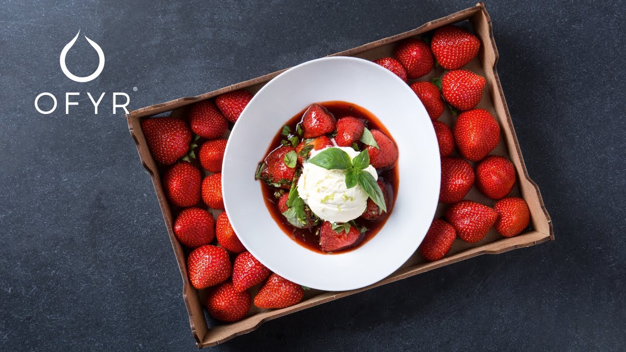 OFYR Recipe | Strawberries with Basil and Pepper - YouTube