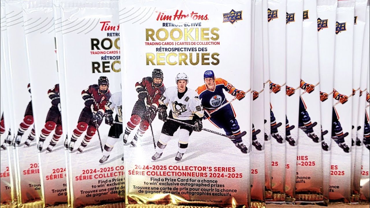 2024-25 Upper Deck Tim Hortons Retrospective Rookies (20) Pack Break ...