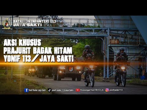 AKSI DEMONSTRASI PEMBEBASAN TAWANAN PRAJURIT BADAK HITAM YONIF 113/JS ...