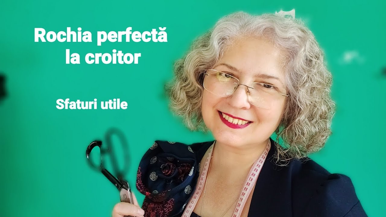 Rochia perfectă la croitor - Sfaturi utile - YouTube