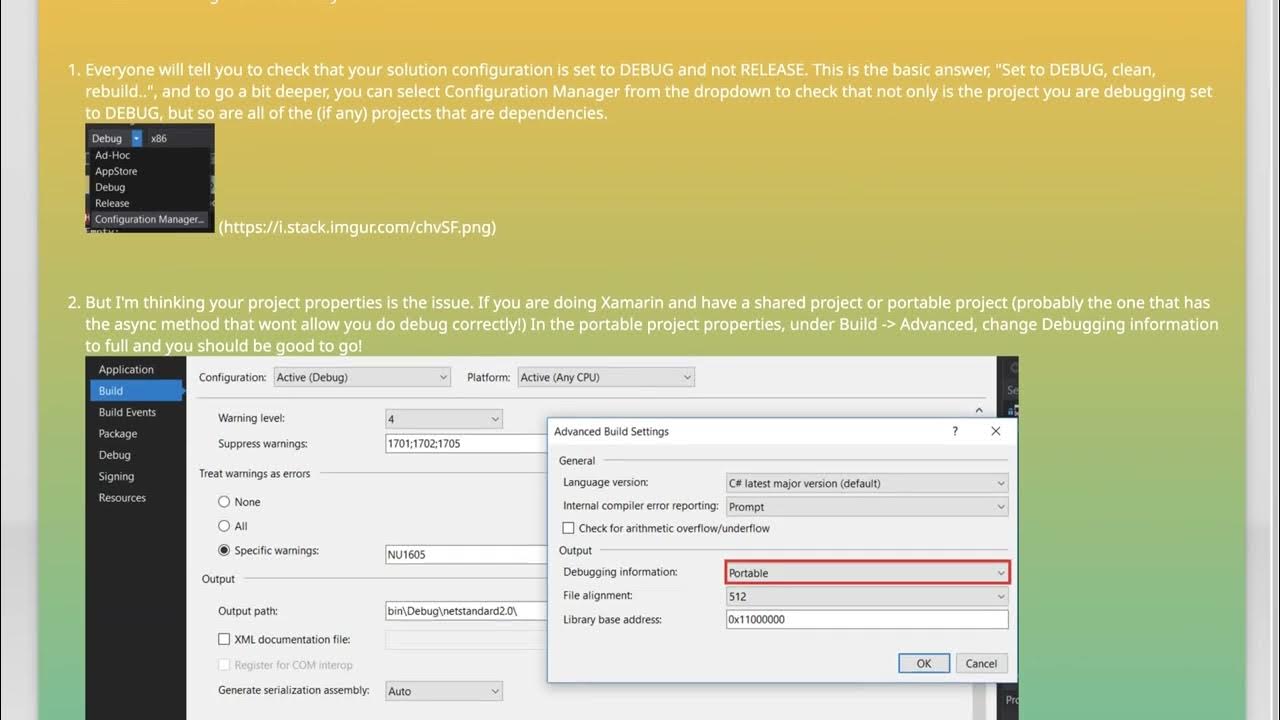 Visual Studio 2017 doesn't show tooltip on debugger - YouTube