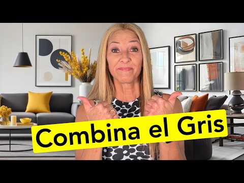 8 Colores perfectos con el color Gris