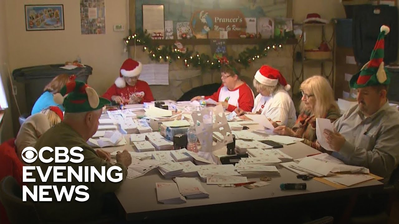 Volunteer elves respond to every letter sent to Santa Claus, Indiana ...