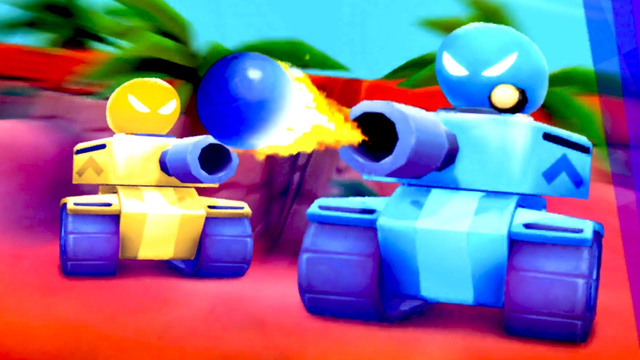 Stickman Party Tank Battle Minigames - YouTube