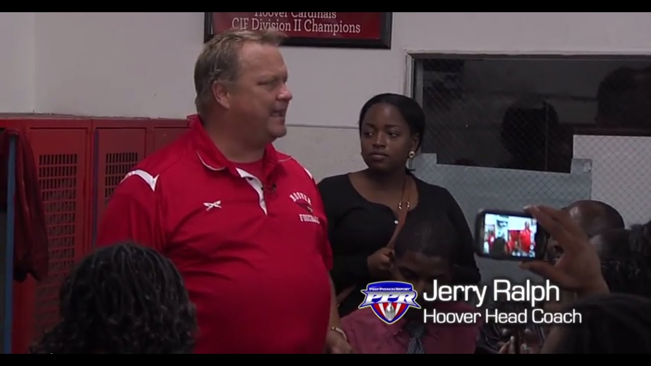 Week 10 Coach of the Week: Jerry Ralph, Hoover H.S. - YouTube
