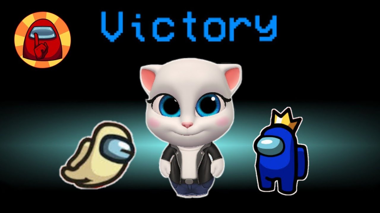 My Talking Tom Friends Among Us - Angela Impostor - YouTube