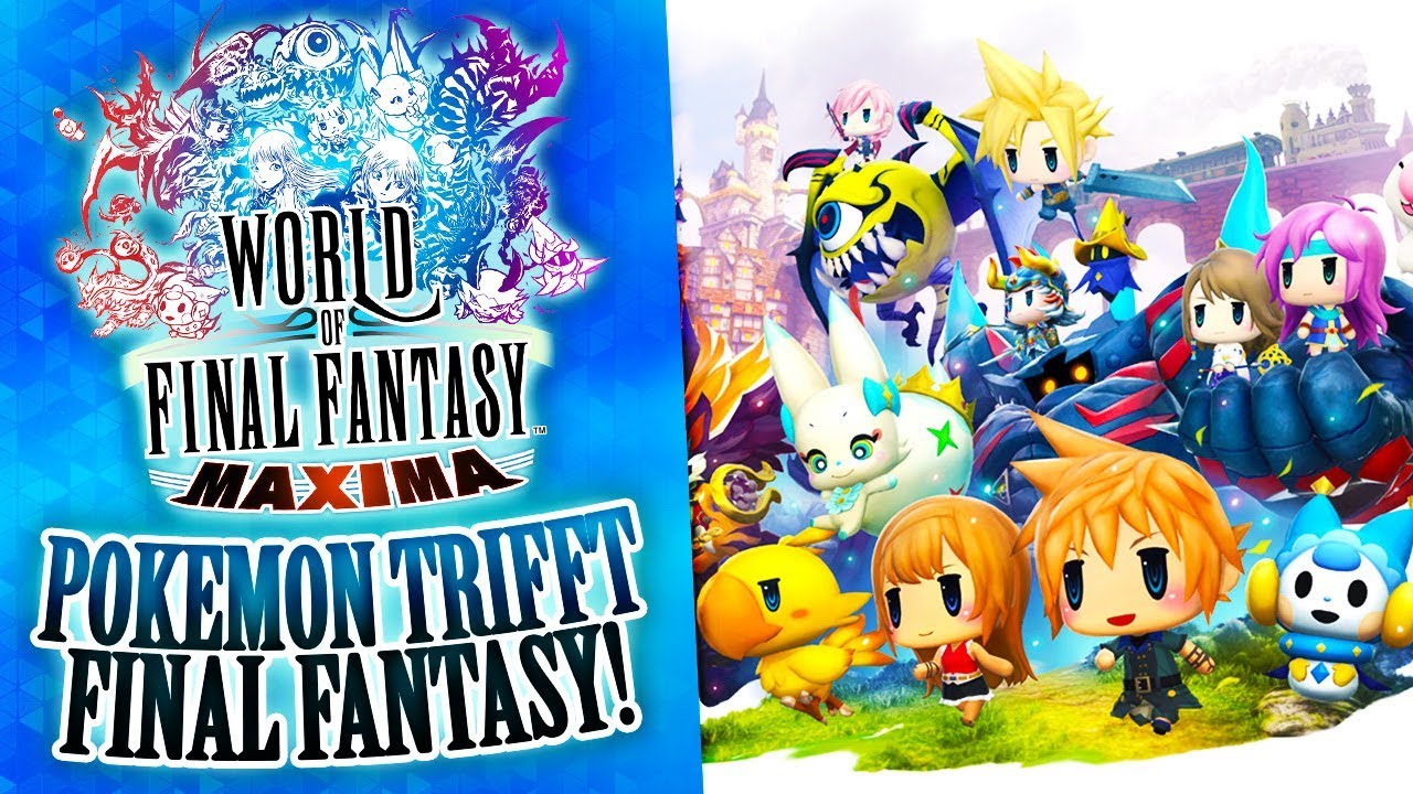 POKEMON x FINAL FANTASY! 💎 01 • World of Final Fantasy MAXIMA [PS4 Pro ...