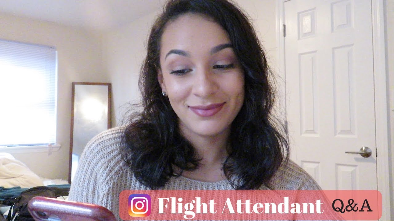 ANSWERING YOUR INSTA QUESTIONS! | Flight Attendant Life - YouTube