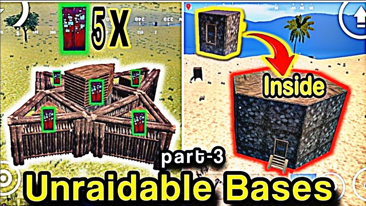 Building Unraidable bases - part 3 - Oxide survival island - YouTube