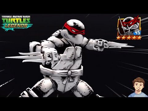 TMNT Legends - 5 Star ORIGINAL RAPHAEL Gameplay Overview! - YouTube