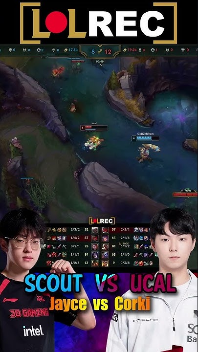DRX ucal vs JDG Scout - ucal CORKI vs Scout JAYCE Mid #shorts #highlights #1v1lol - YouTube