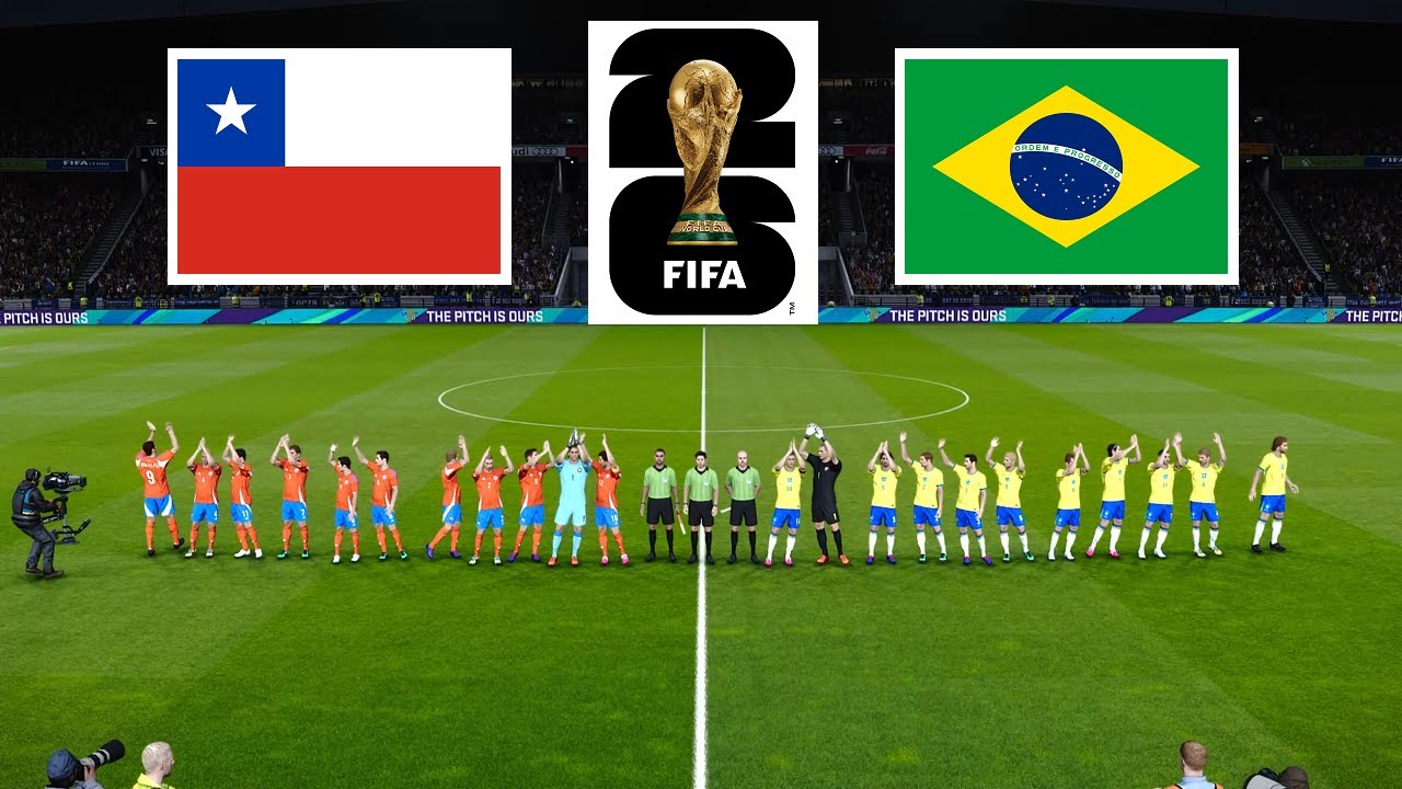 Chile vs Brazil | FIFA WORLD CUP 2026 QUALIFICATION - YouTube