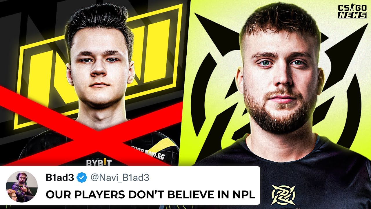 Some NAVI players DON'T WANT to PLAY with NPL! K0nfig is a new NIP ...