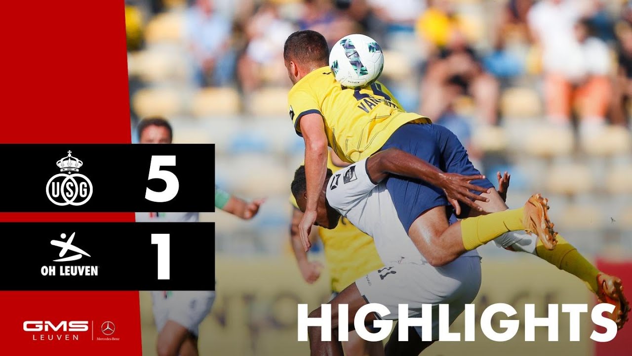 HIGHLIGHTS | JPL 23-24 | Union Saint-Gilloise - OH Leuven - YouTube