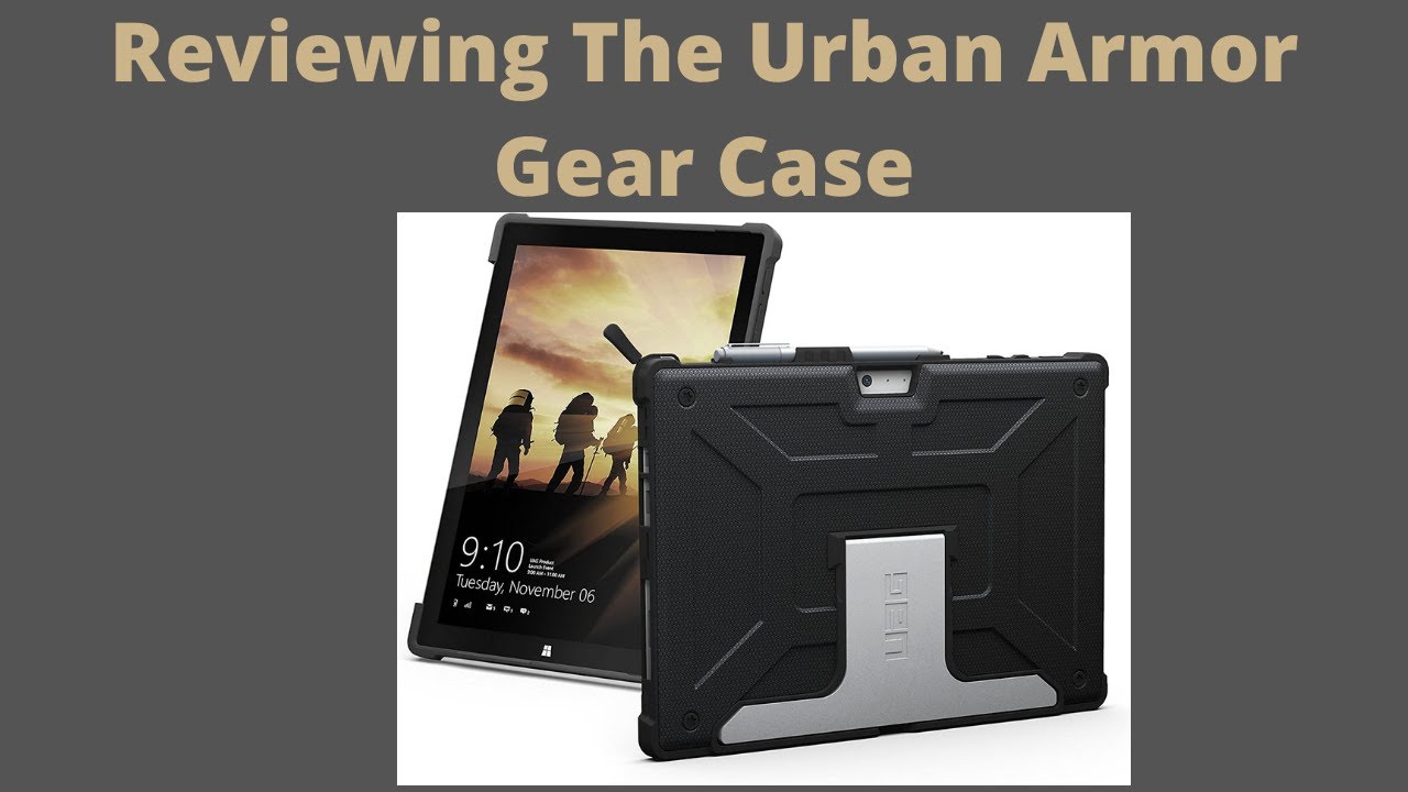 Unboxing And Reviewing The URBAN ARMOR GEAR Surface Pro Case - YouTube