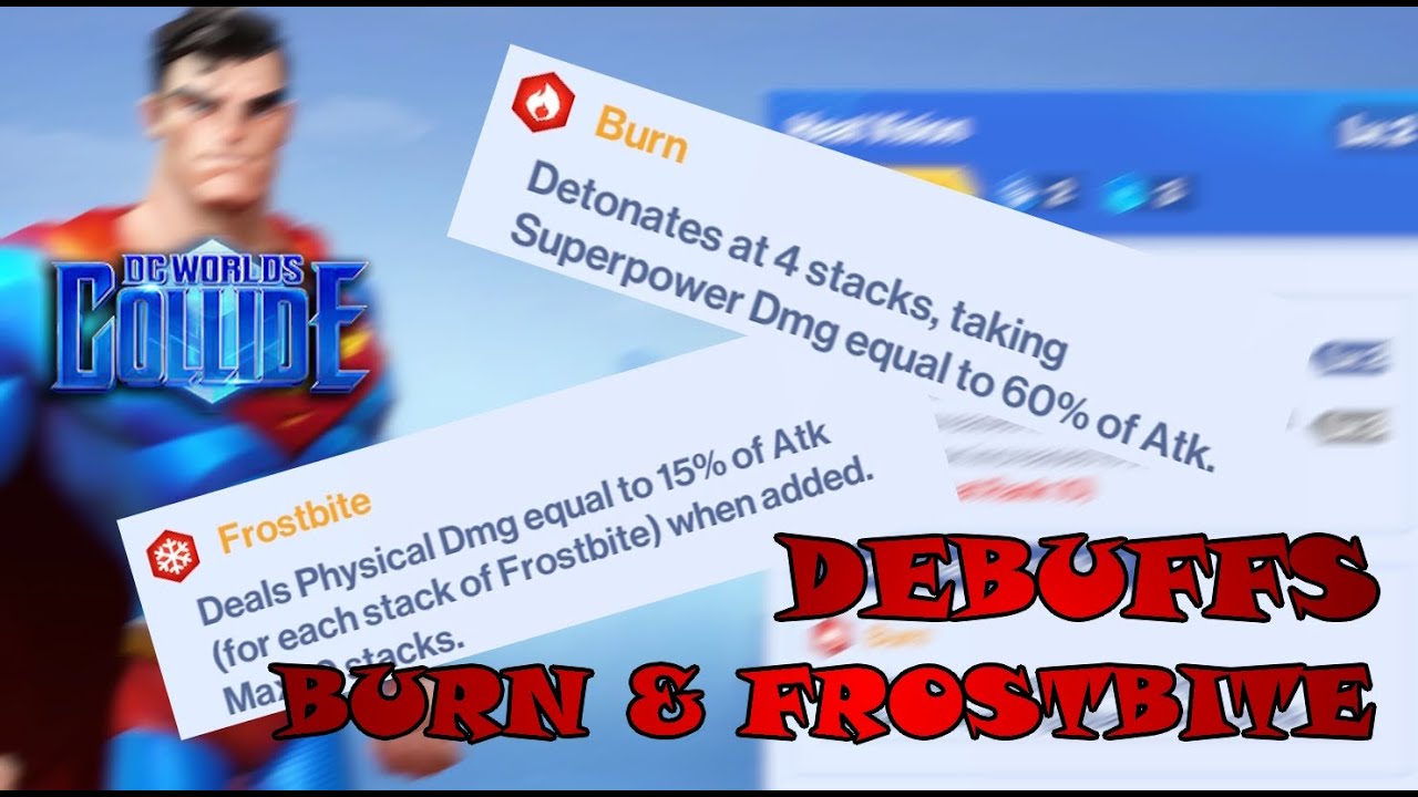 DC Worlds Collide - Burn & Frostbite Guide - YouTube
