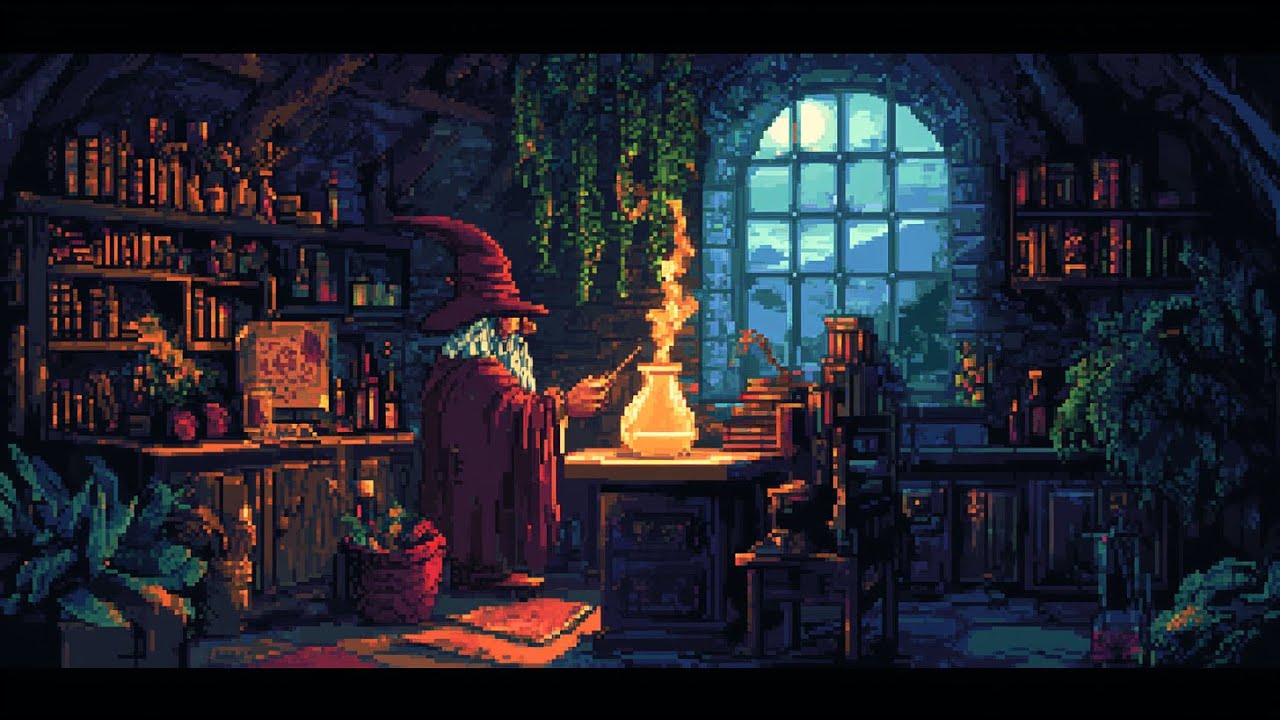 Lo-Fi Beats for Studying and Relaxation🧙‍♂️ | Wizard's Tower Ambiance ...
