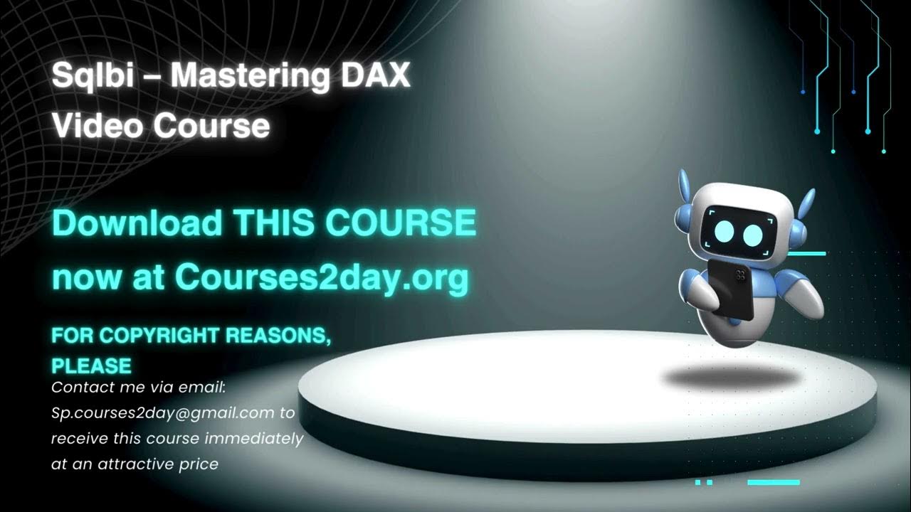 [GET] Sqlbi – Mastering DAX Video Course - YouTube