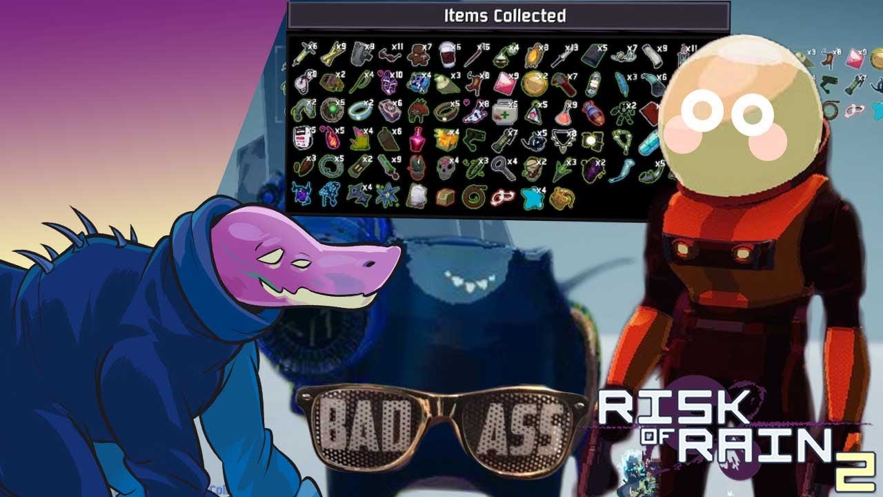 MarioInATopHat: Risk Of Rain 2 (Oops, All Good Items) - YouTube