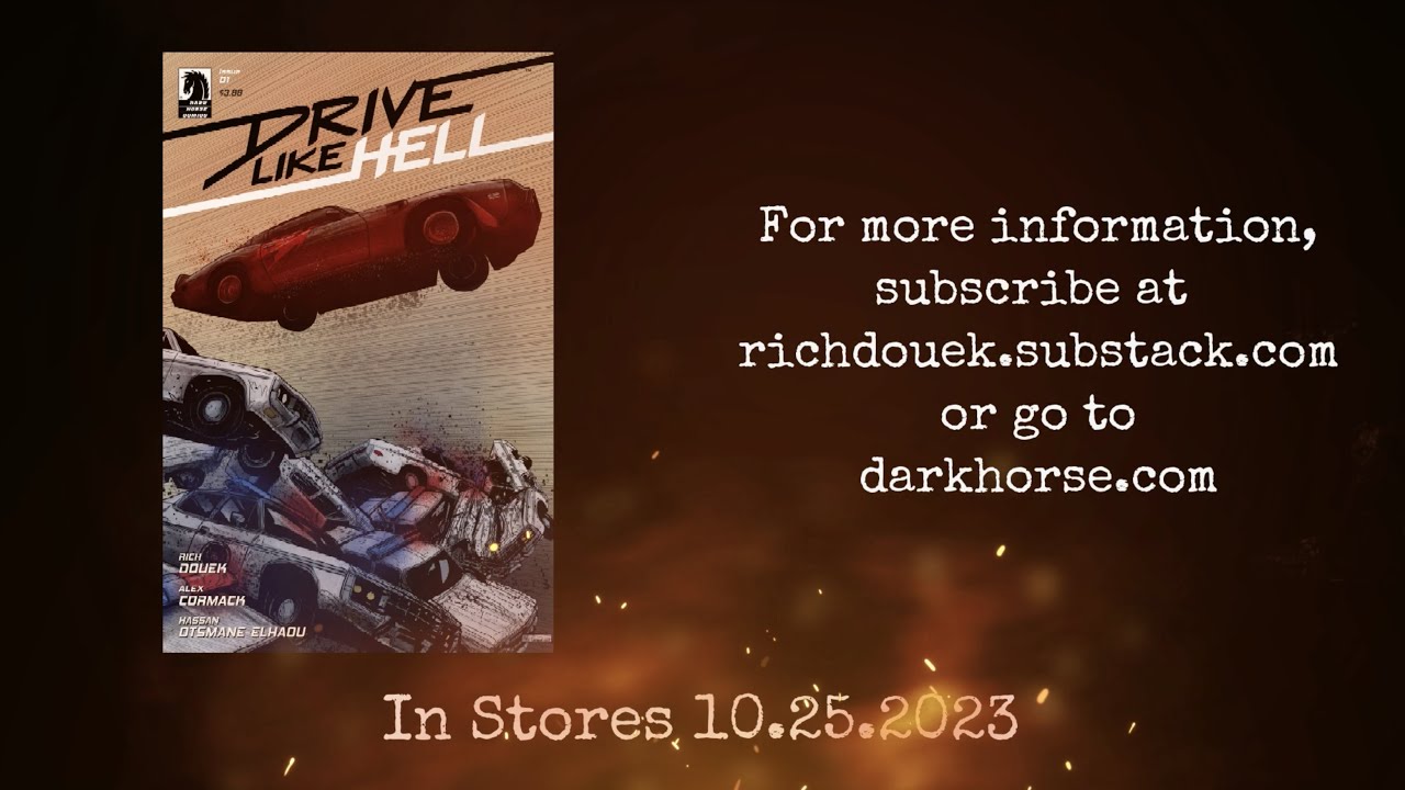 Drive Like Hell Comic Trailer - Dark Horse Comics - YouTube