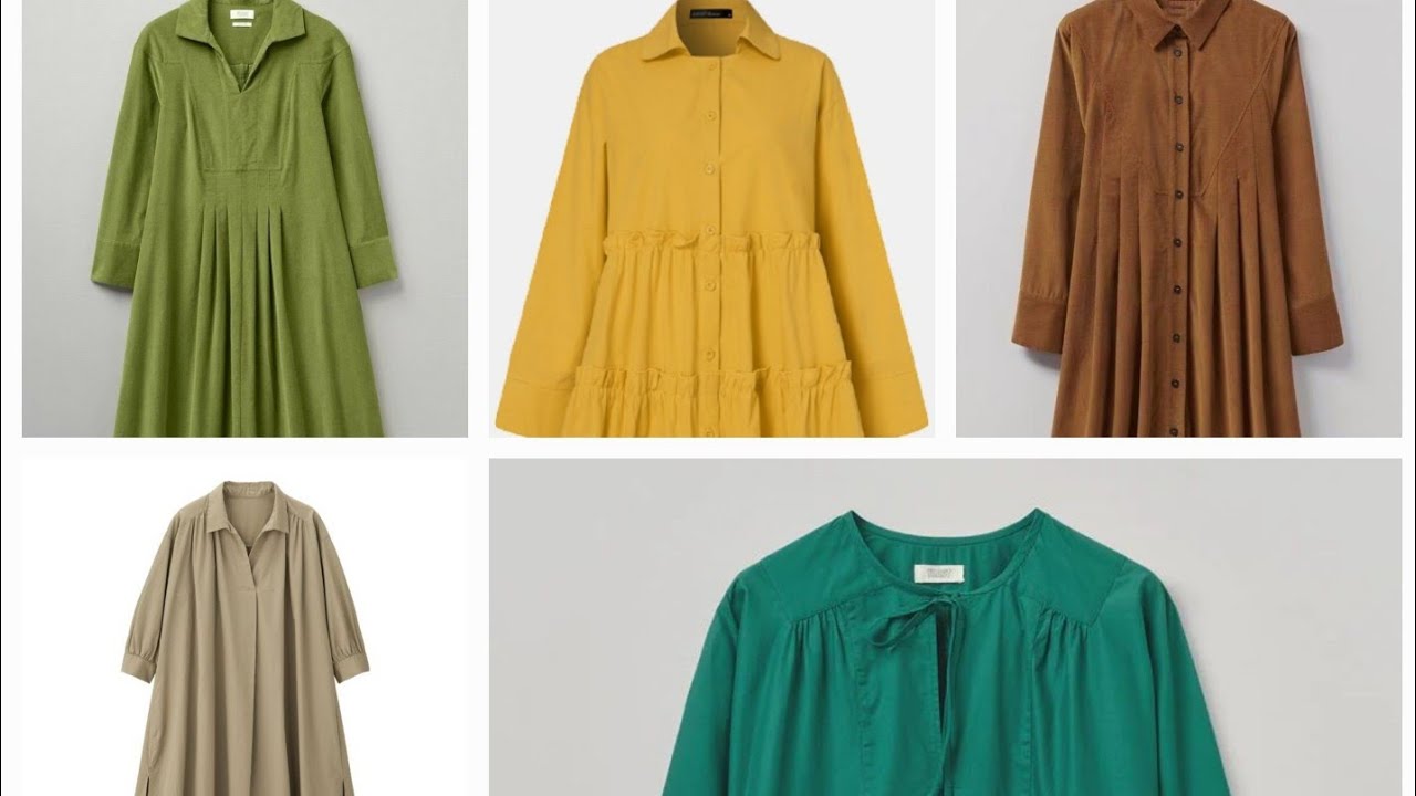 Simple Long Shirts Designs for Girls - YouTube