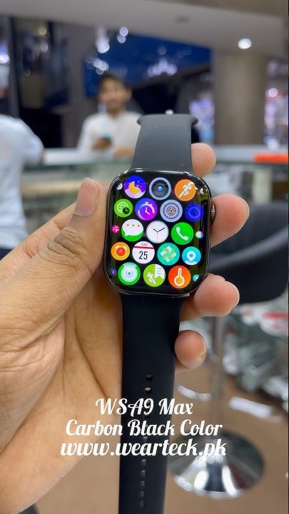 WS-A9 Max Smart Watch 😍 Black Edition 😍 Most Premium Quality Smart Watch 😍 - YouTube