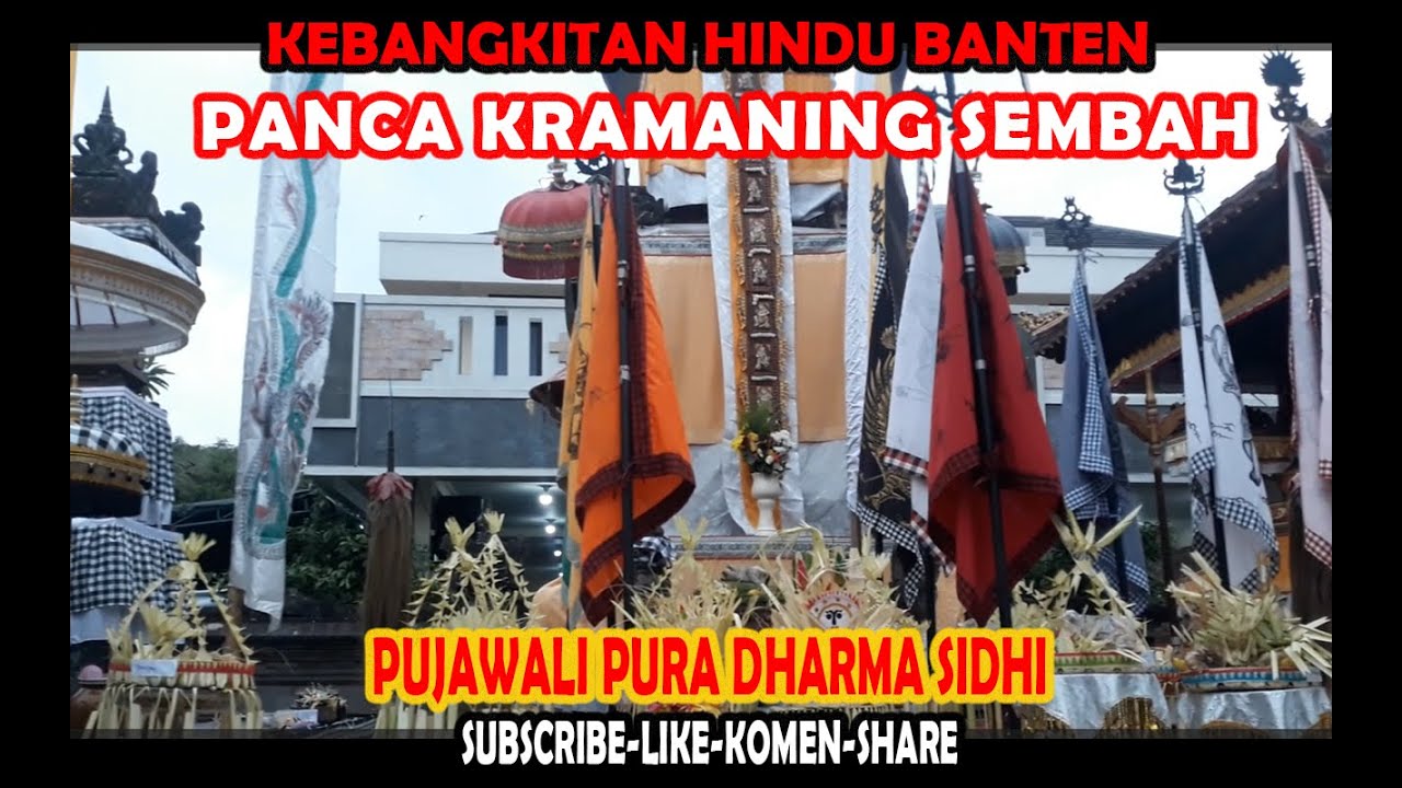 Kebangkitan Hindu Banten - Persembahyangan Panca Kramaning Sembah di ...